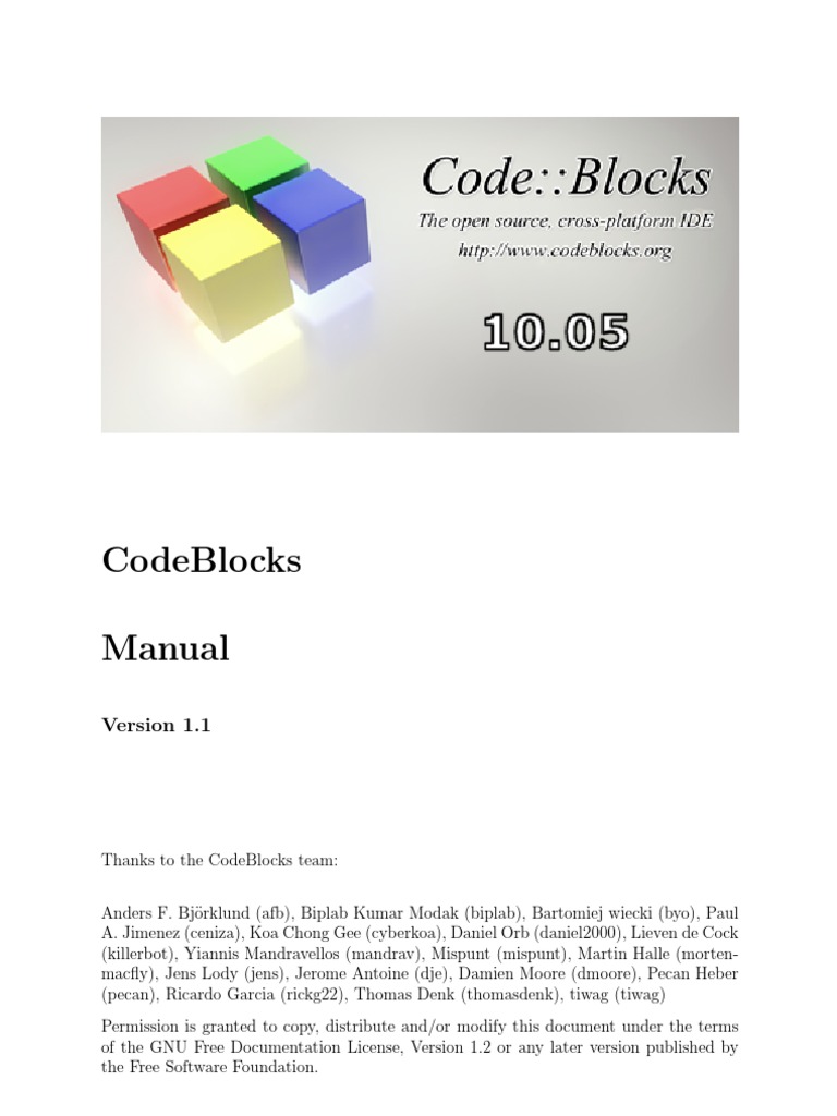 Manual - en Code Blocks | PDF
