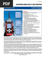 Analizador de Gases Opus 40d | PDF | Calibration | Exhaust Gas