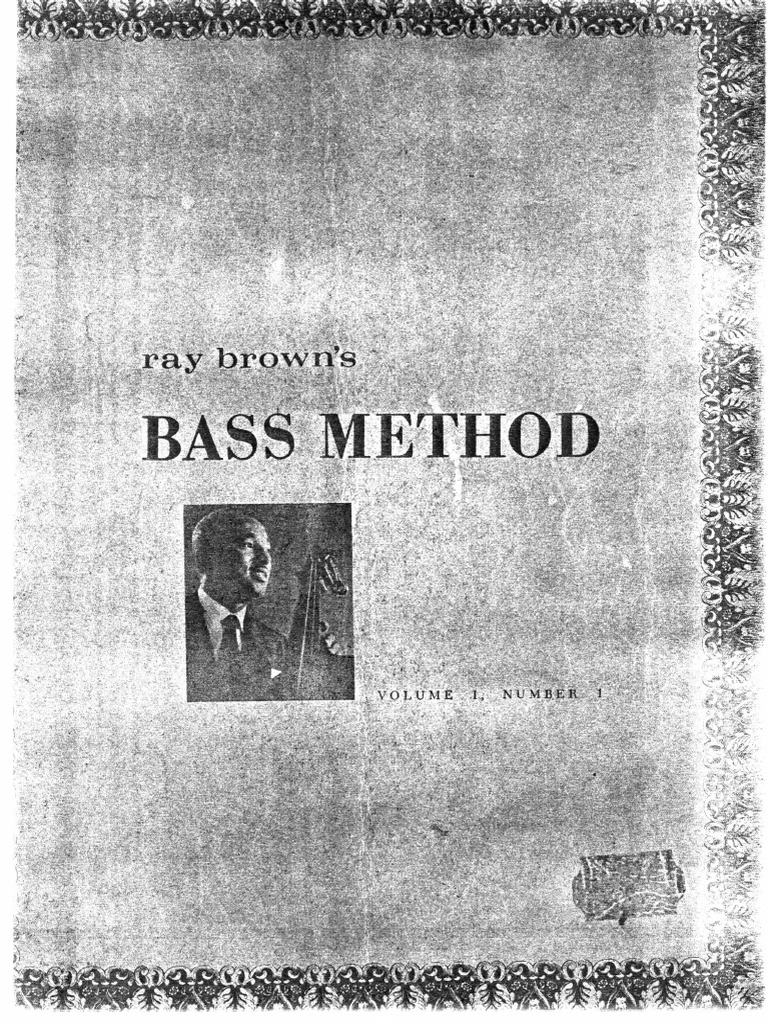 Ray Brown - Bass Method | PDF
