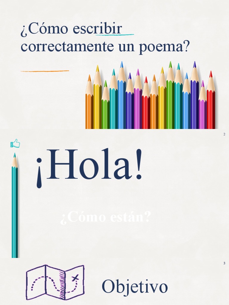 Escribir Correctamente Un Poema Quinto | PDF