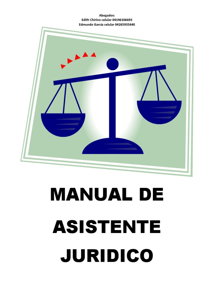 Manual Del Asistente Juridico-Guia de Estudio | PDF | Caso de ley ...