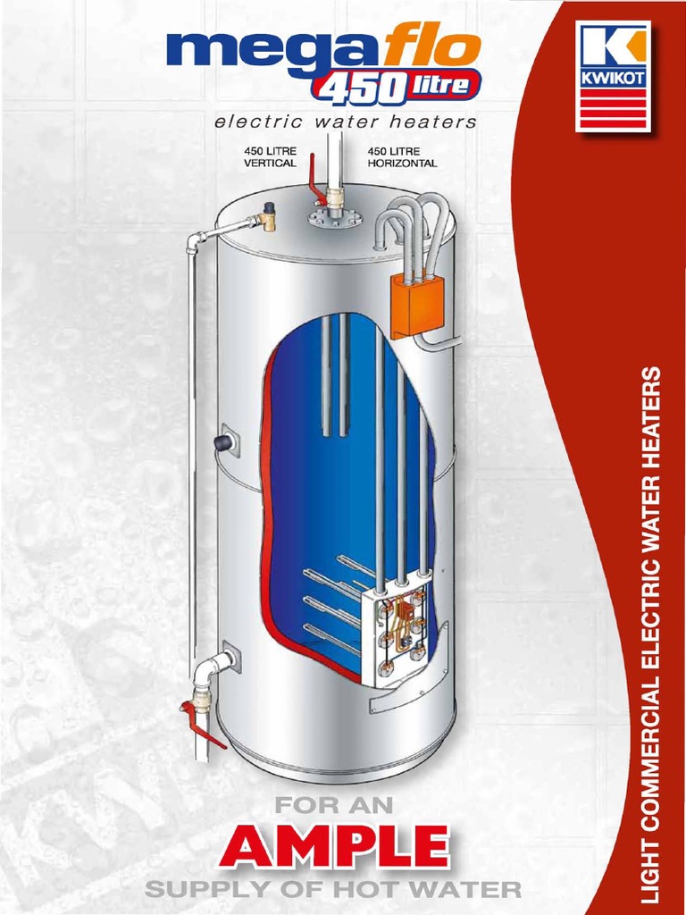Kwikot Megaflo 450litre Electric Water Heaters 2014 07 PDF | PDF ...