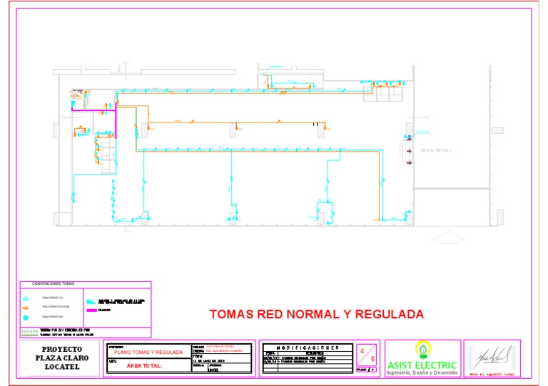 Plano Tomas y Red Regulada | PDF