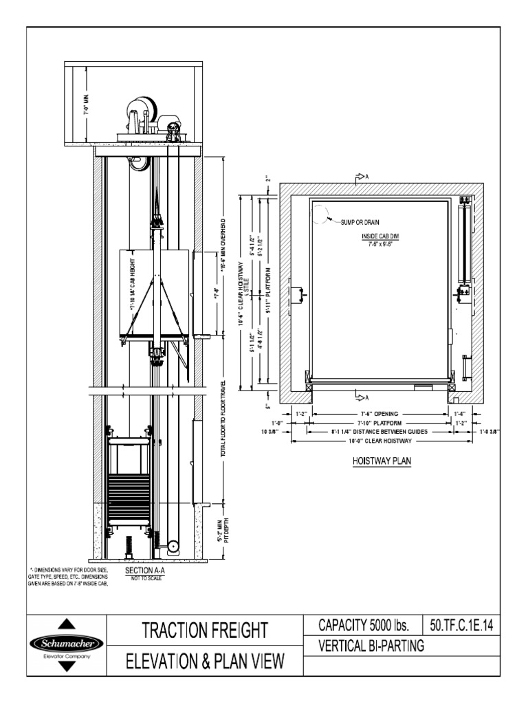 Lift Design Specifications Guide | PDF