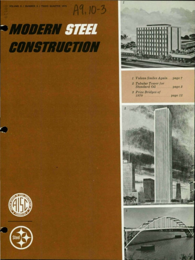 AISC 1970 v03 | PDF | Framing (Construction) | Beam (Structure)