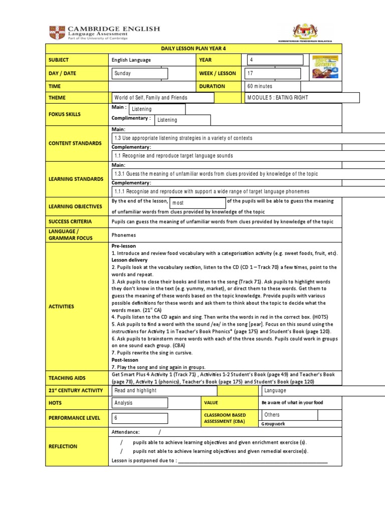Value Classroom Based Assessment (Cba) | PDF | Lesson Plan | Teachers