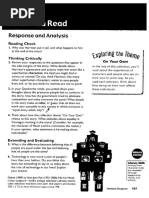 On The Sidewalk Bleeding - Questions | PDF