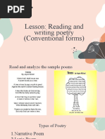 Conventions of Poetry | PDF | Metre (Poetry) | Poetic Rhythm