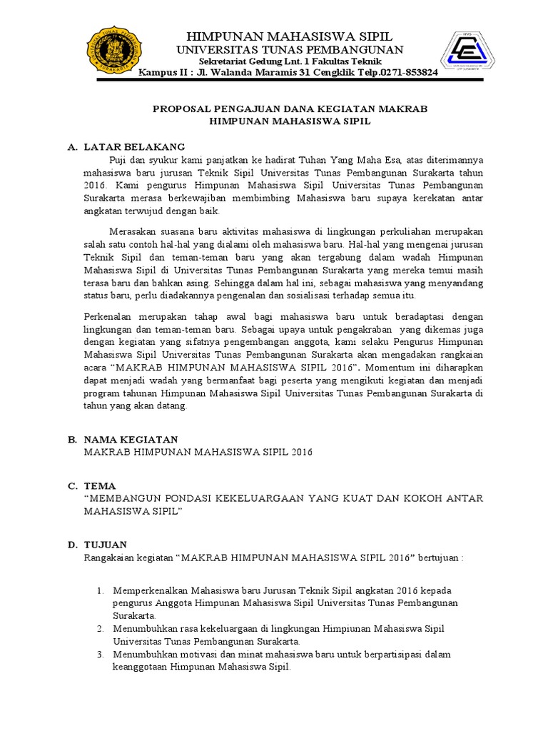 Proposal Makrab HMS | PDF