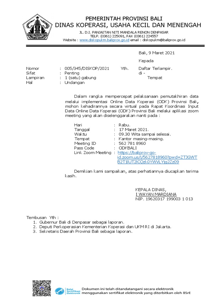 Undangan Webinar ODK | PDF
