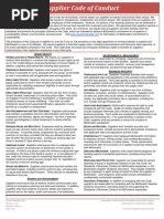 Hindalco Supplier Code Conduct | PDF | Occupational Safety And Health | Bribery