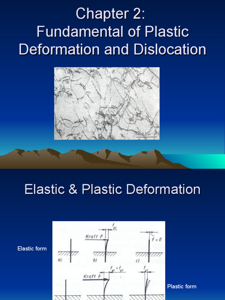 Bab 2 Dislocation and Plastic Deformation | PDF
