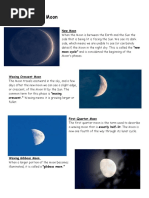 Phases of The Moon | PDF