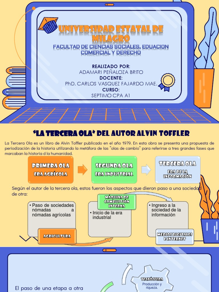 La Tercera Ola de Alvin Toffler | PDF | Sociedad