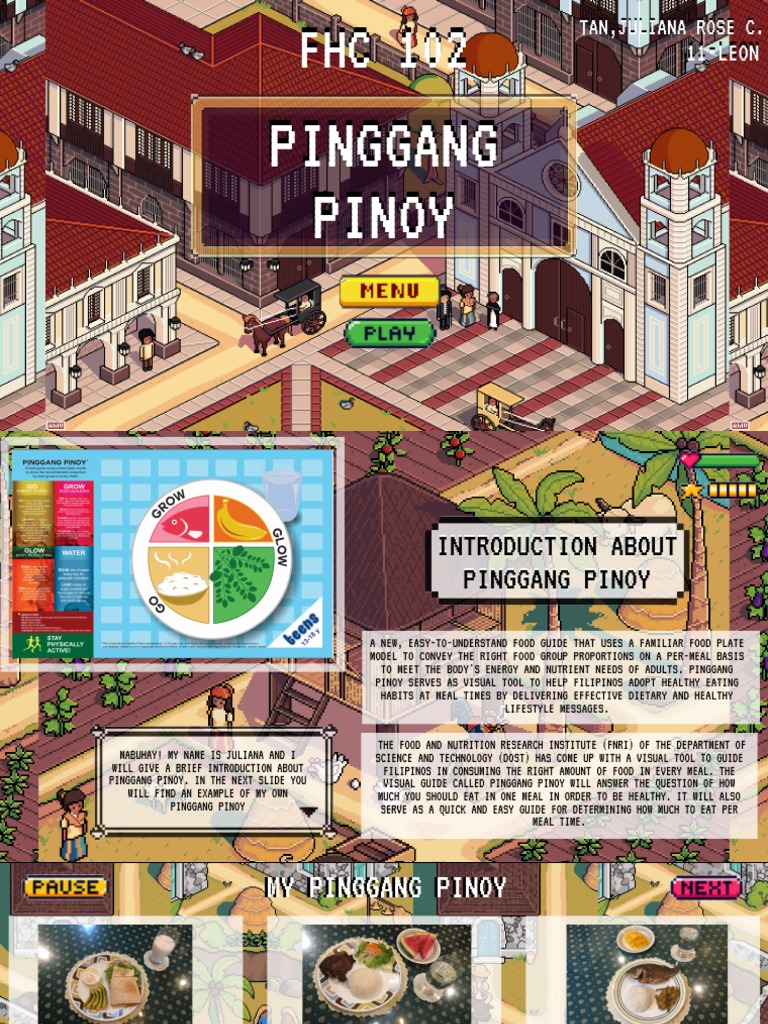 Ping Gang Pinoy Final | PDF | Meal | Lunch