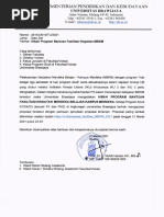 Surat Edaran Dan Timeline Pelaksanaan Program Kreativitas Mahasiswa PKM 2025 | PDF