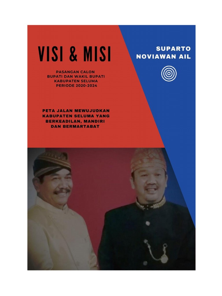 Visi Misi Soparto & Noviawan Ail | PDF