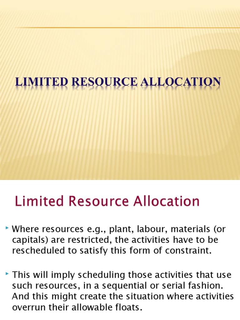 Resource-Constrained Project Scheduling | PDF | Applied Mathematics ...