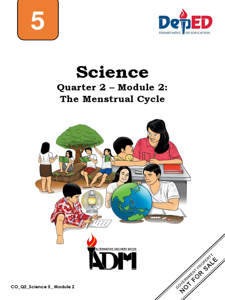Science5 - q2 - Mod2 - Menstrual Cycle - v4 | PDF | Menstrual Cycle | Menstruation