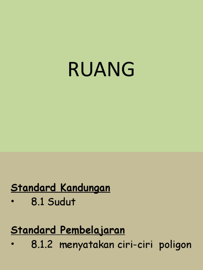 Belajar Poligon dan Garis Simetri | PDF