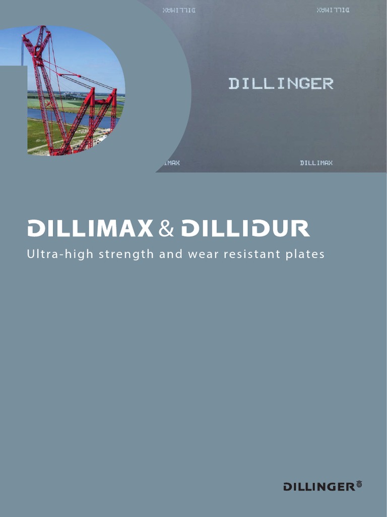 Dillinger Dillimax Dillidur Brochure | PDF | Structural Steel | Rolling ...