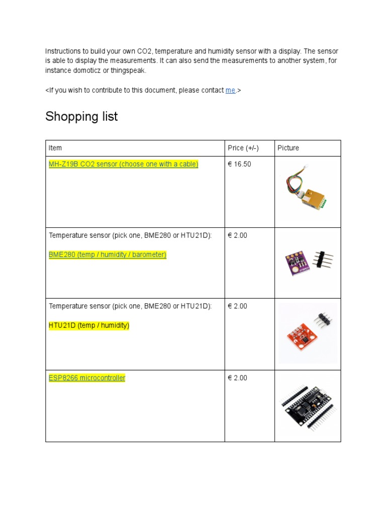 CO2 Sensor | PDF | Computer Engineering | Electrical Engineering