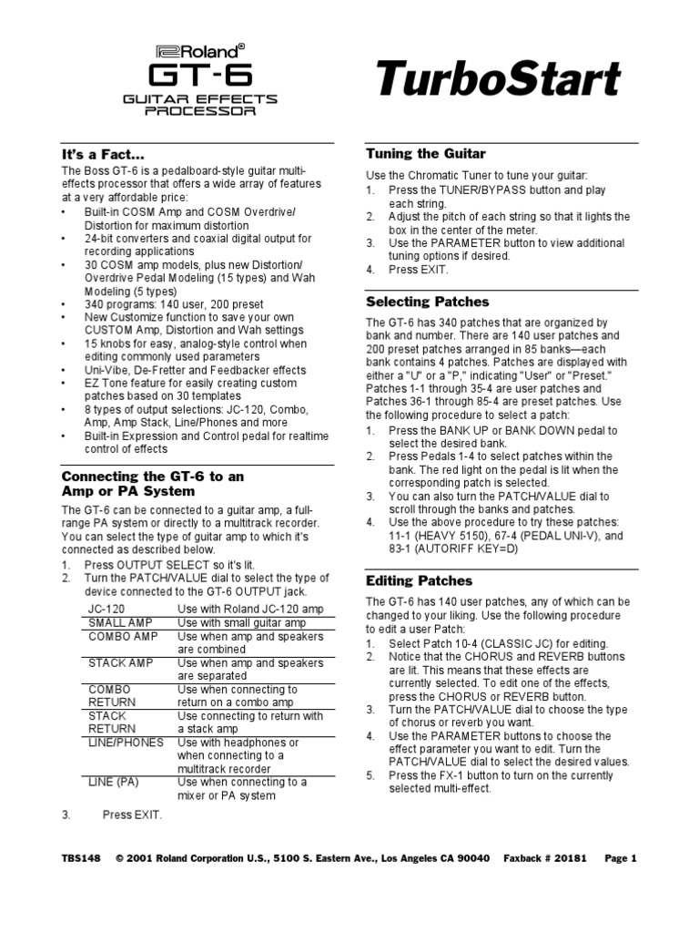 GT6 Ts | PDF | Synthesizer | Sound Recording