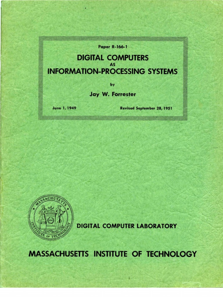 Computers Information-Processing Systems: Digital | PDF | Fire Control System | Computer Data ...