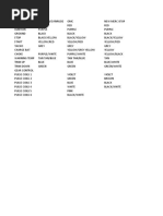 Rock Color Chart - Munsell | PDF | Brown | Green