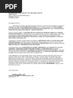 Application Letter For Doh | PDF