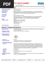 SF6 Gas Safety Data Sheet | PDF | Dangerous Goods | Waste Management