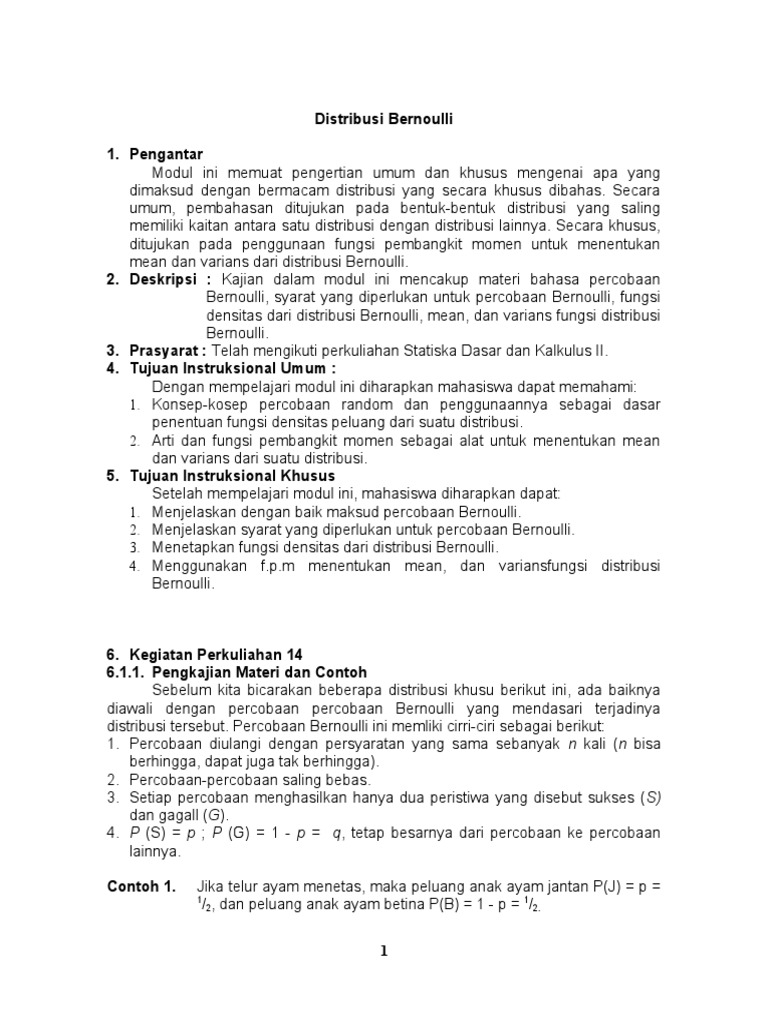 Macam Distribusi | PDF