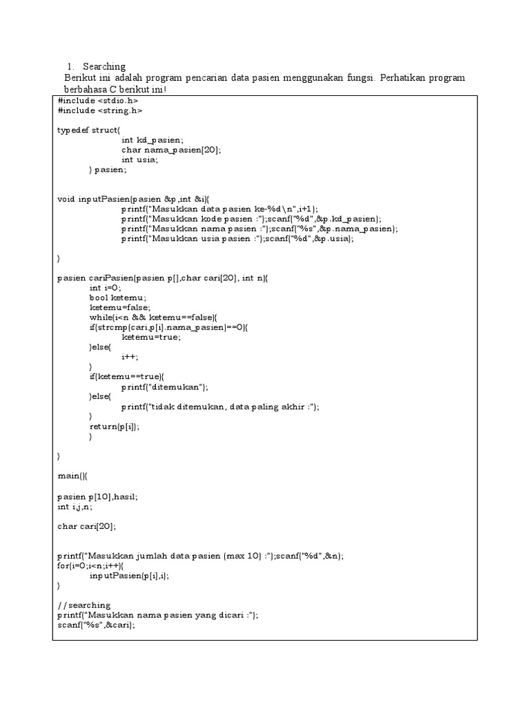 Referensi Searching Sorting | PDF