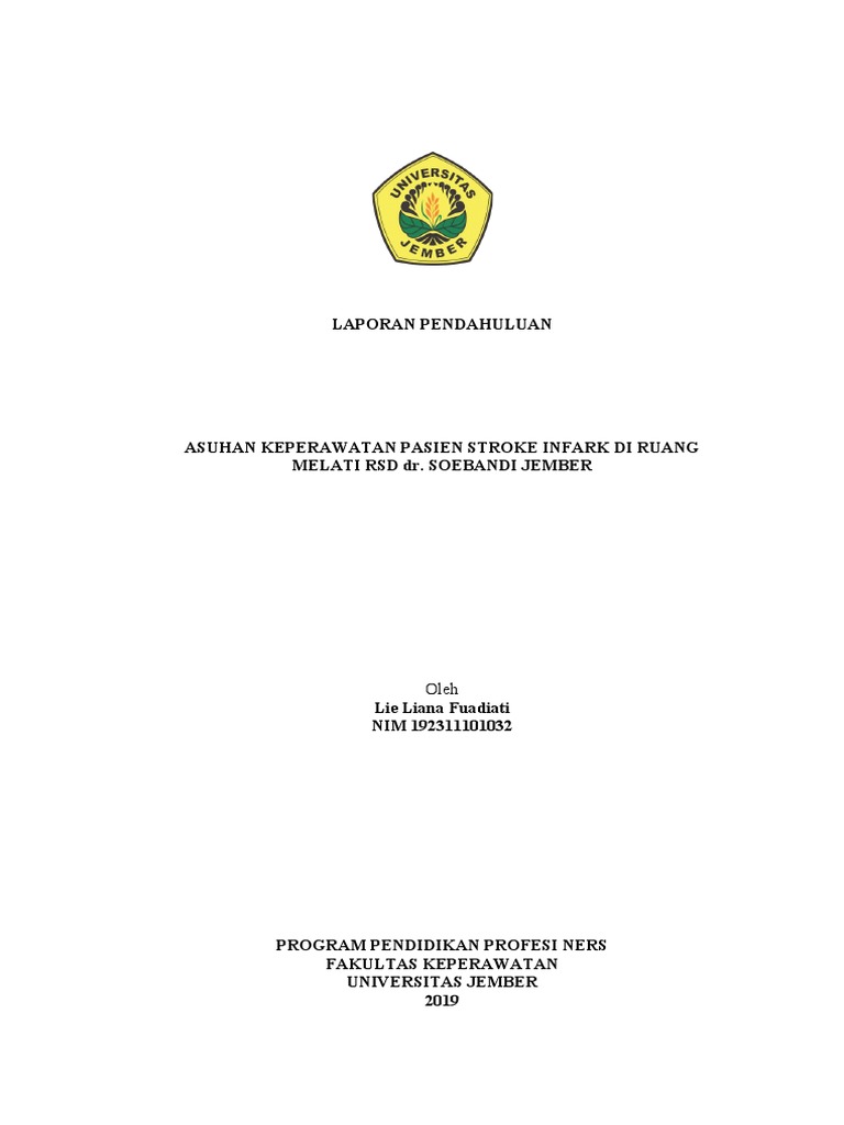 LP Stroke Infark Lie | PDF