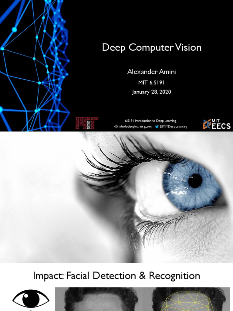 6S191 MIT DeepLearning L3 | PDF | Deep Learning | Cybernetics