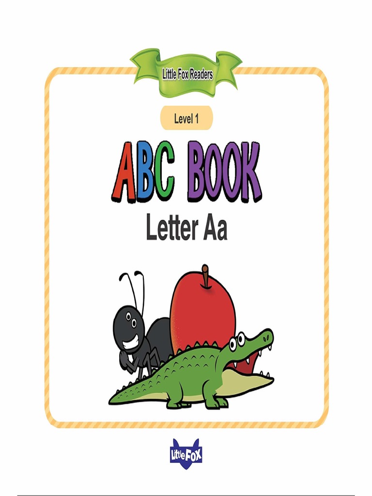 001.LV1.ABC Book - Letter Aa | PDF