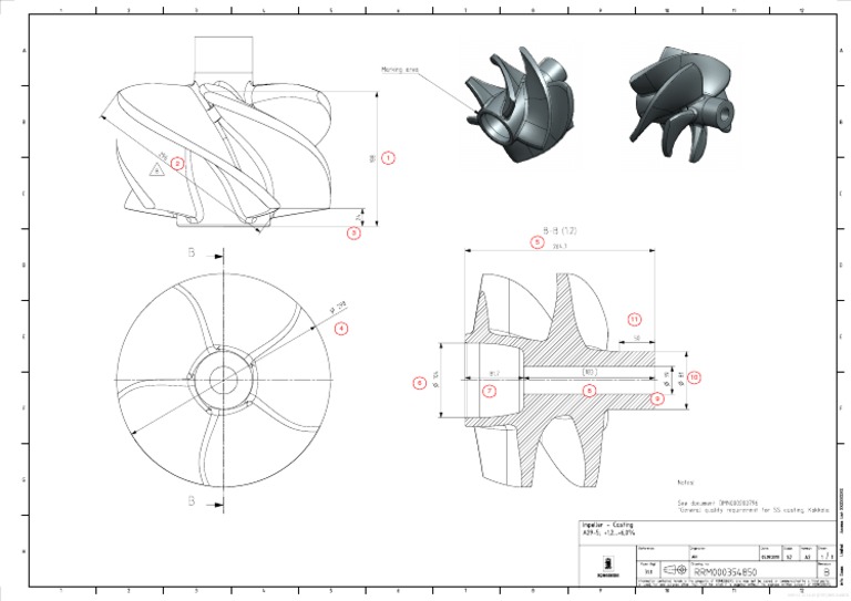Drawing-Impeller 29A5 | PDF | Business