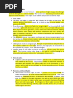 30 Basic Human Rights List | PDF | History