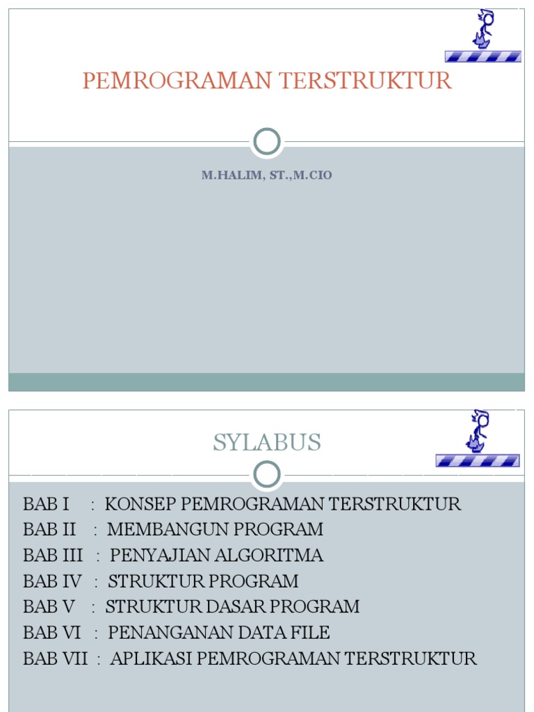 1.pemograman Terstruktur | PDF