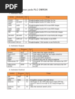 Buku Trainer PLC Omron CP1E | PDF
