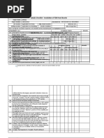 Lux Level Monitoring Check Sheet | PDF