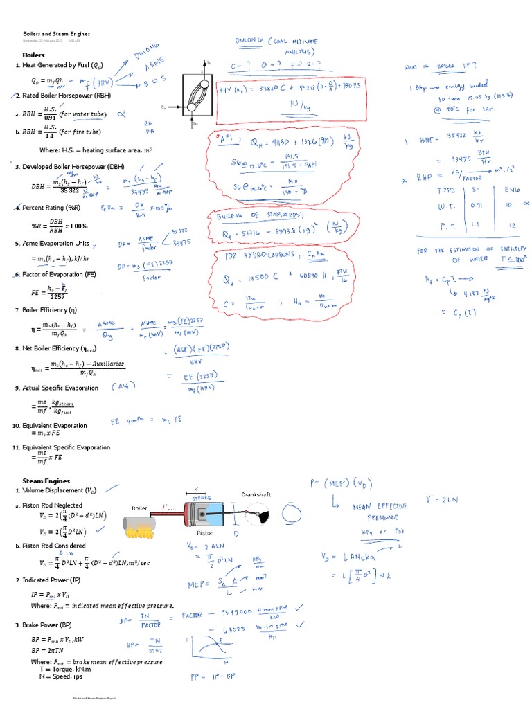 Boiler and Steam Engines | PDF | Steam Engine | Boiler