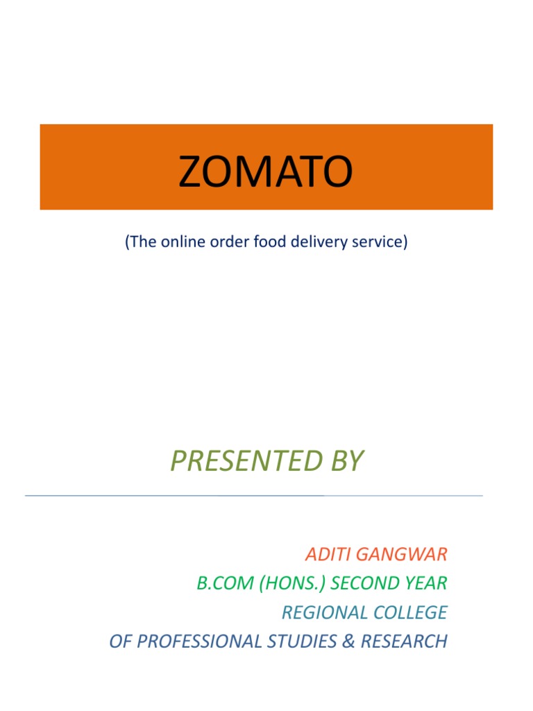 Zomato: Overview and Achievements | PDF