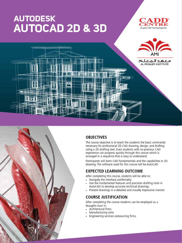 Mastering AutoCAD: A Comprehensive Course in 2D and 3D Design and Drafting | PDF | Technical ...
