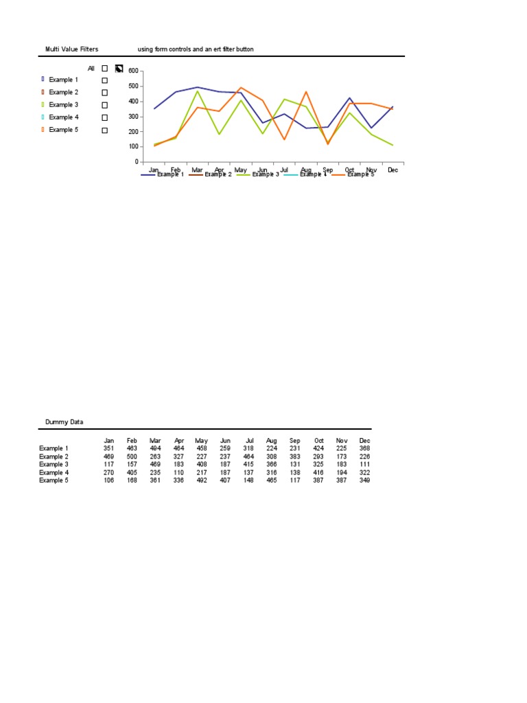 Multi Value Filter All Forms Invert Selection v02 | PDF