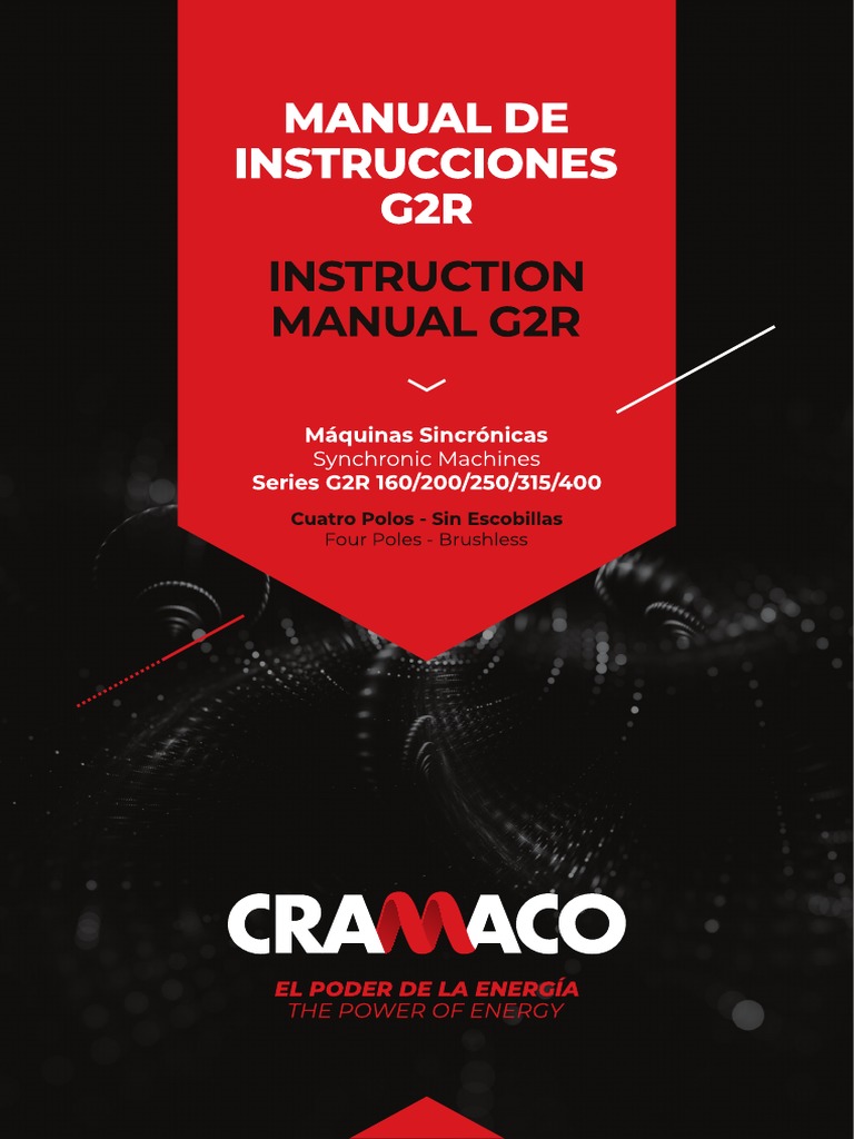 CRAMACO Manual G2R-Esp Ing R6 | PDF