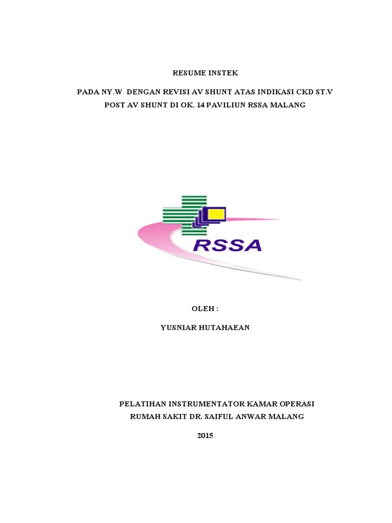 Av Shunt Ok.14 | PDF | Sains & Matematika