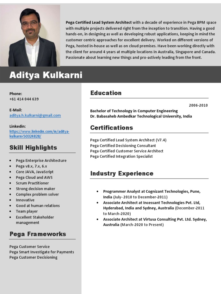 Aditya Latest Resume PDF | PDF | Architect | Banks