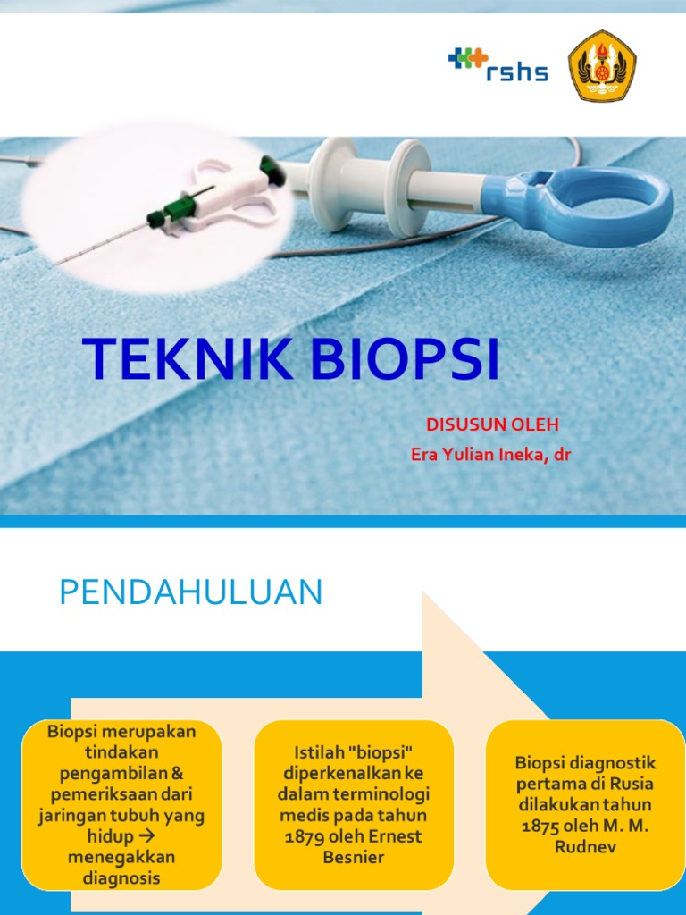 Teknik dan Jenis Biopsi dalam Kedokteran | PDF | Sains & Matematika