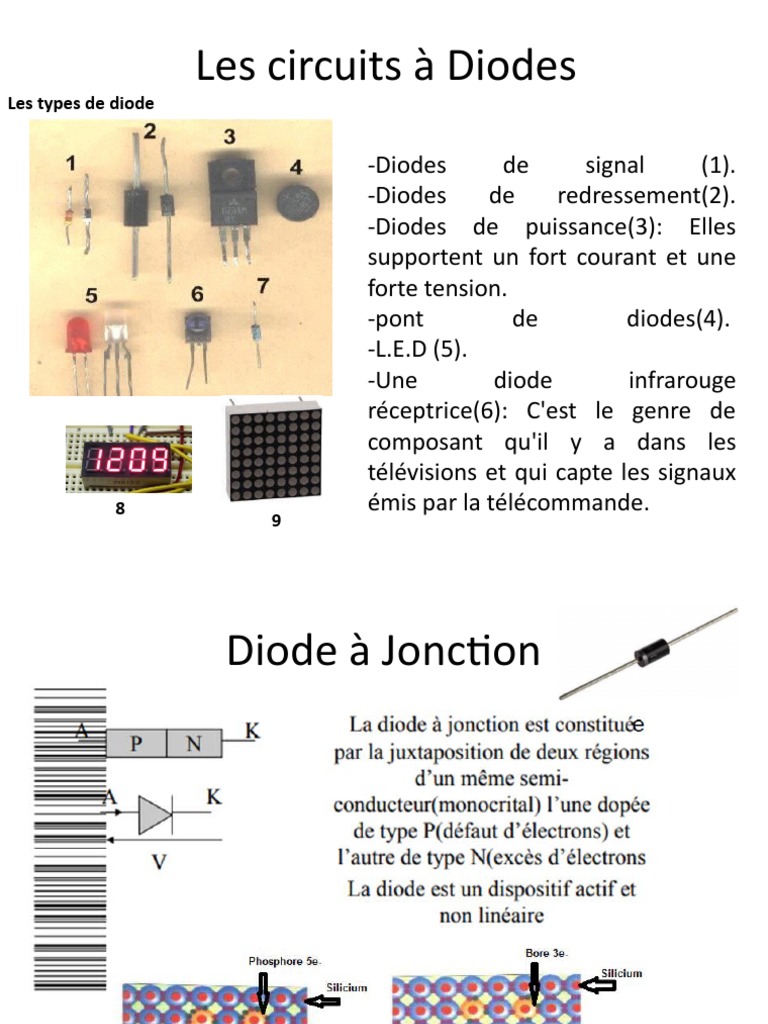 Les Circuits À Diodes | PDF | Diode | Composants électriques